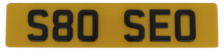 What Is The Difference Between Show Plates and Road Legal | Concours Plates